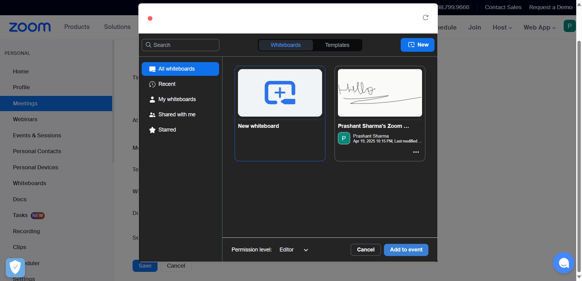 How to Use Zoom Whiteboard
