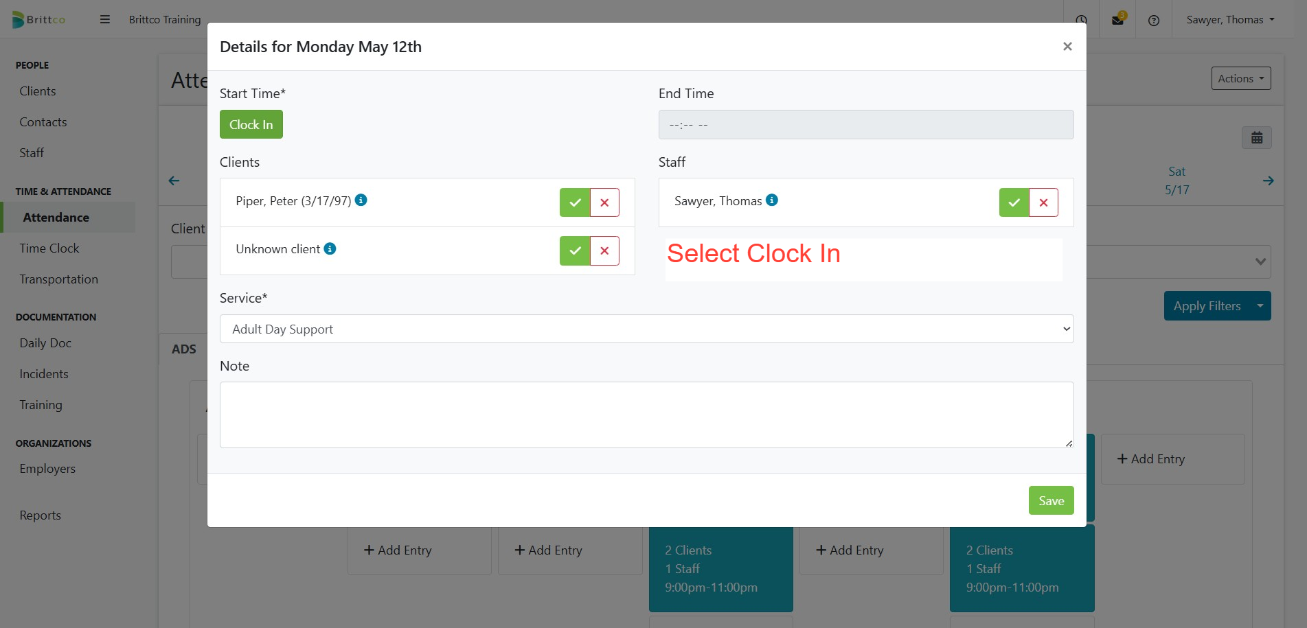 Attendance - Accessible Version | Brittco