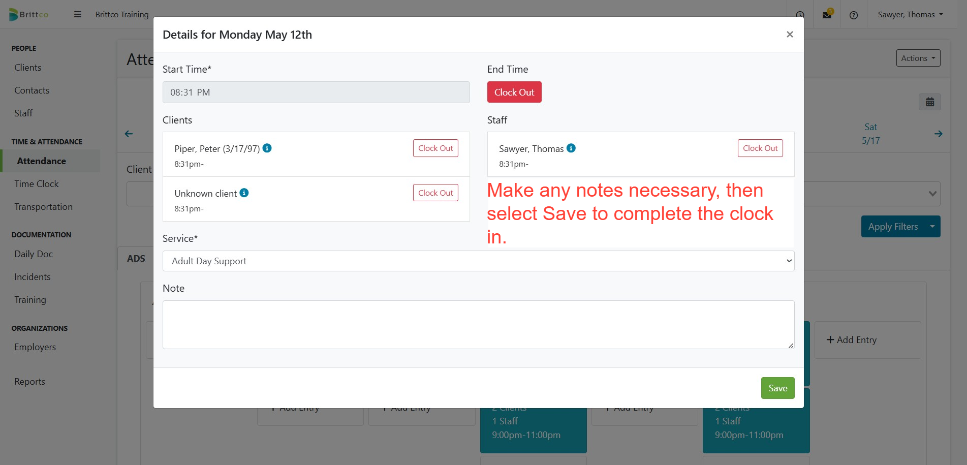 Attendance - Accessible Version | Brittco