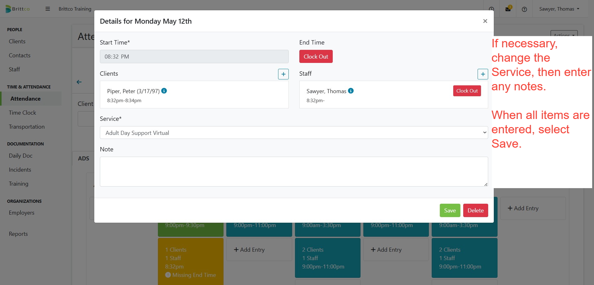 Attendance - Accessible Version | Brittco